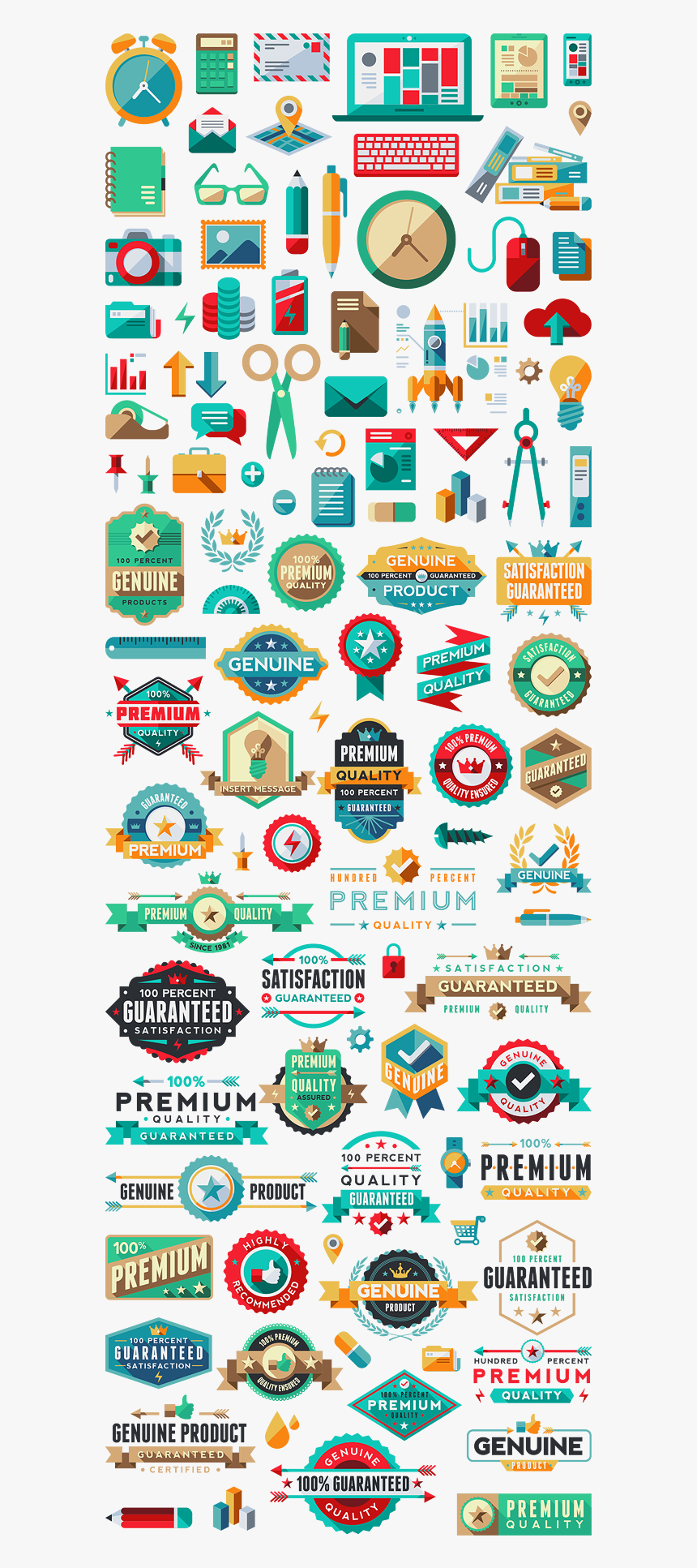 Flat Design, Png Download - Vector Graphics, Transparent Png - kindpng