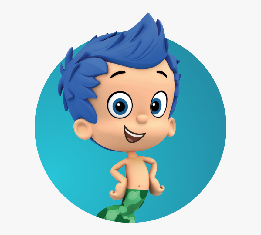 Bubble Guppies Characters Gil Hd Png Download Kindpng