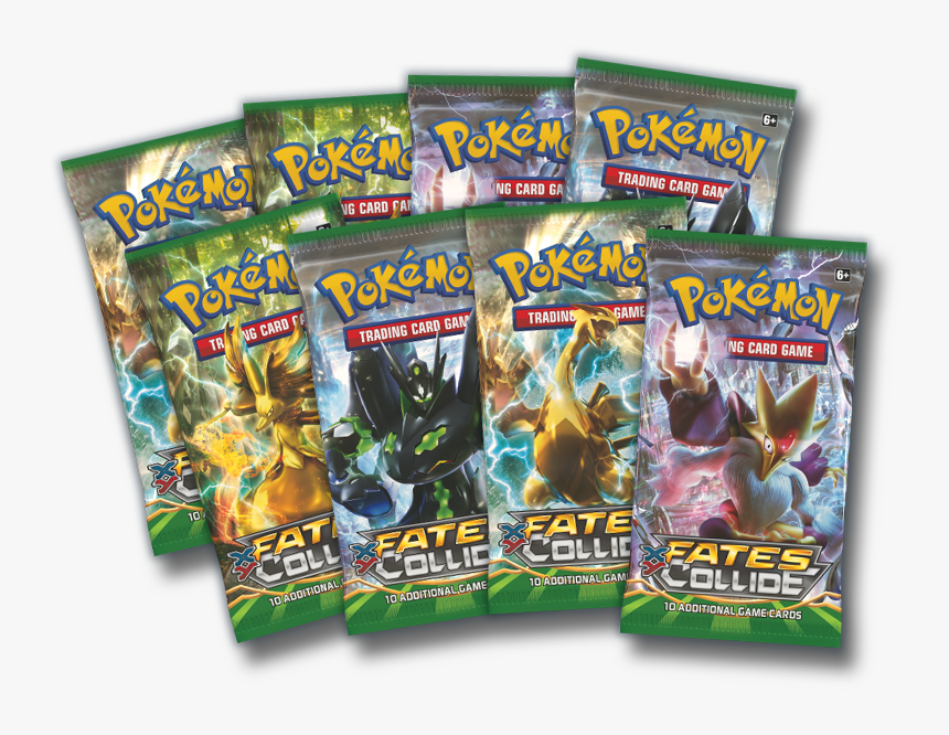 Pokemon Fates Collide Booster Hd Png Download Kindpng
