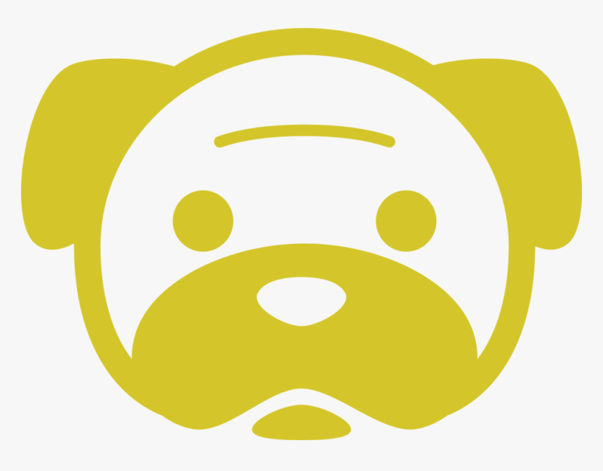 Gold Pug, HD Png Download - kindpng