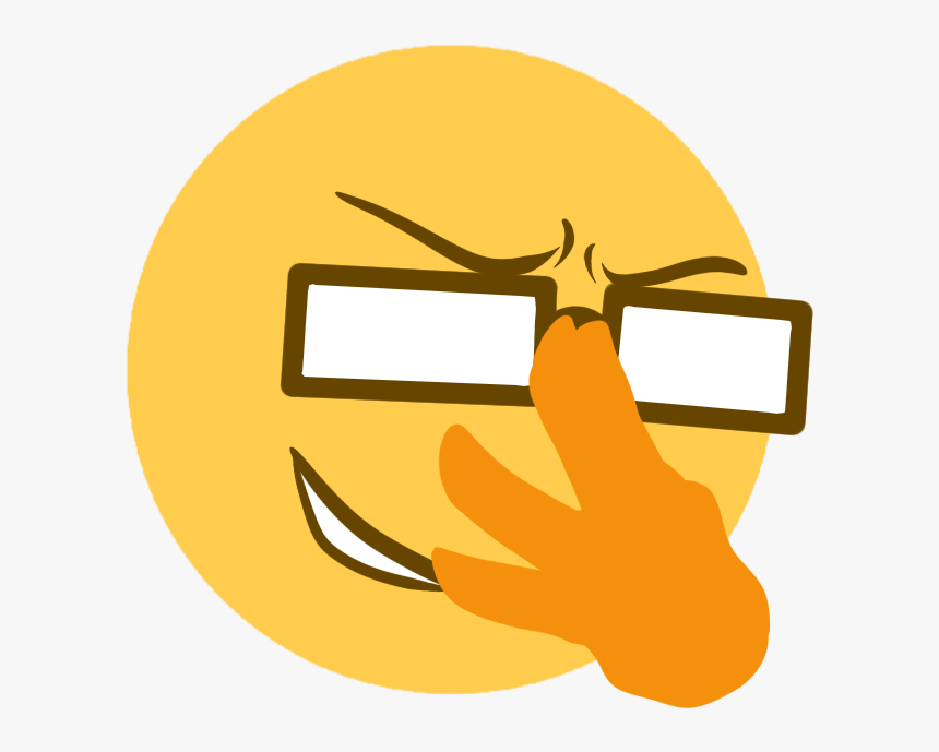 Glasses Discord Emoji HD Png Download Kindpng