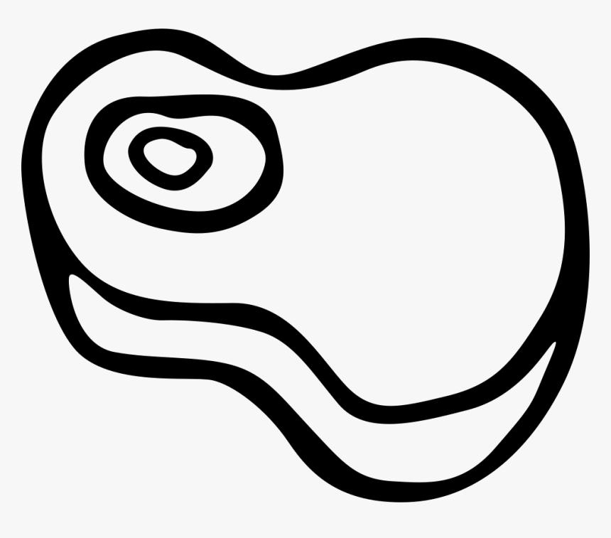 Cartoon Meat Png, Transparent Png - kindpng
